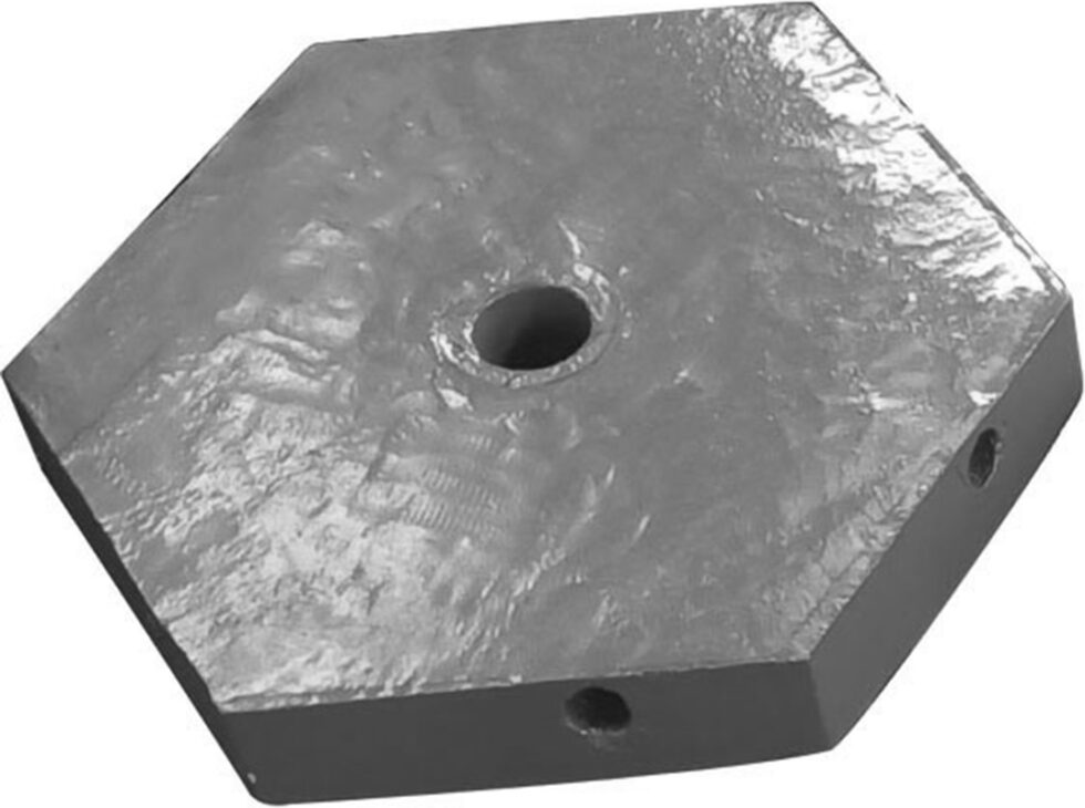 Hexagonal Distributor Cone | Steel & Alloys Castings Manufacturer
